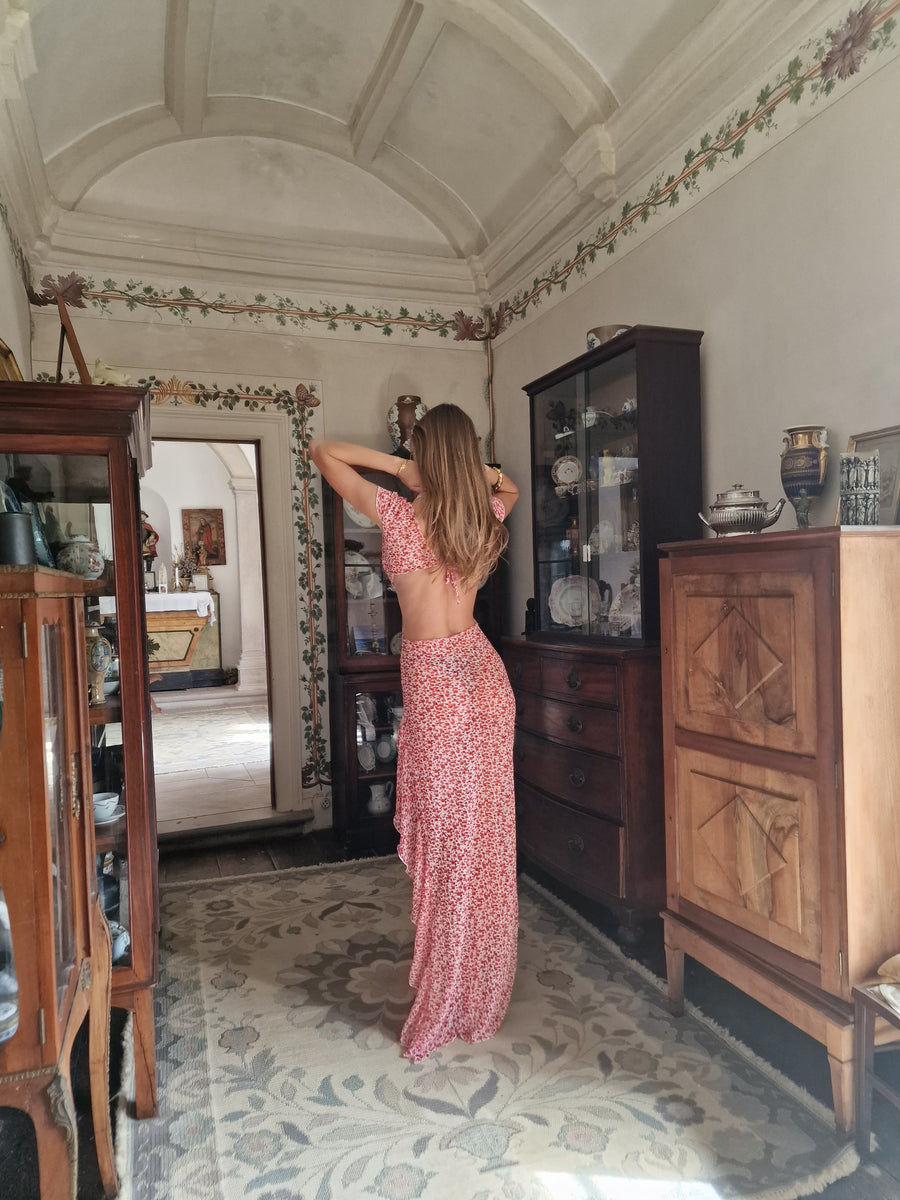 PARADISO DRESS red – tricirculo