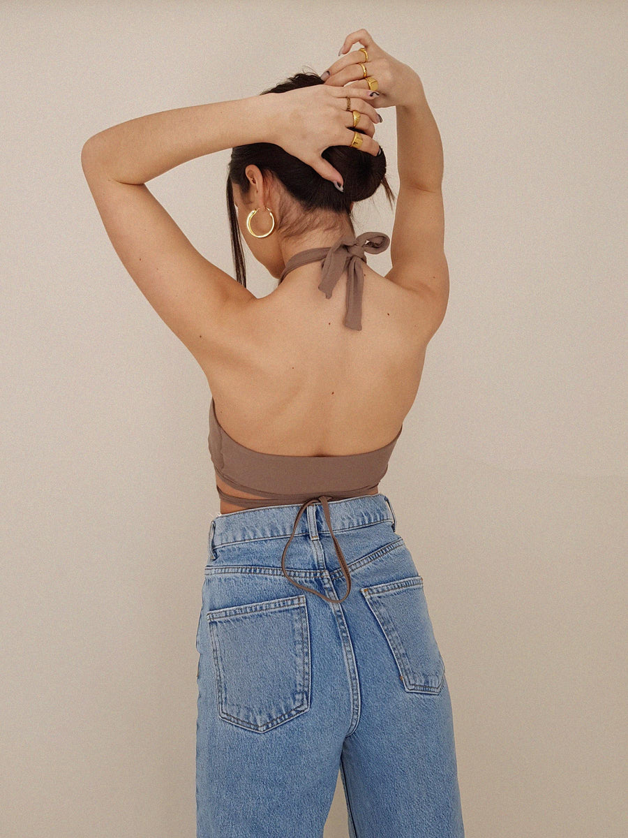 LION TOP BROWN // handmade – tricirculo