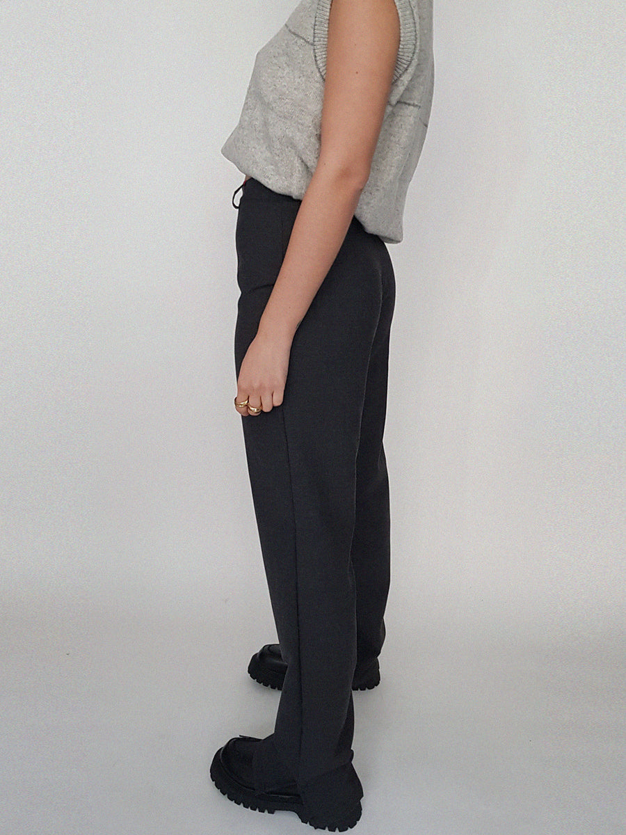 GREY "DINGO" TROUSERS // WIDE LEG – tricirculo