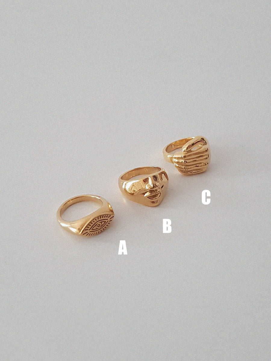 SKIN RINGS // stainless steel – tricirculo